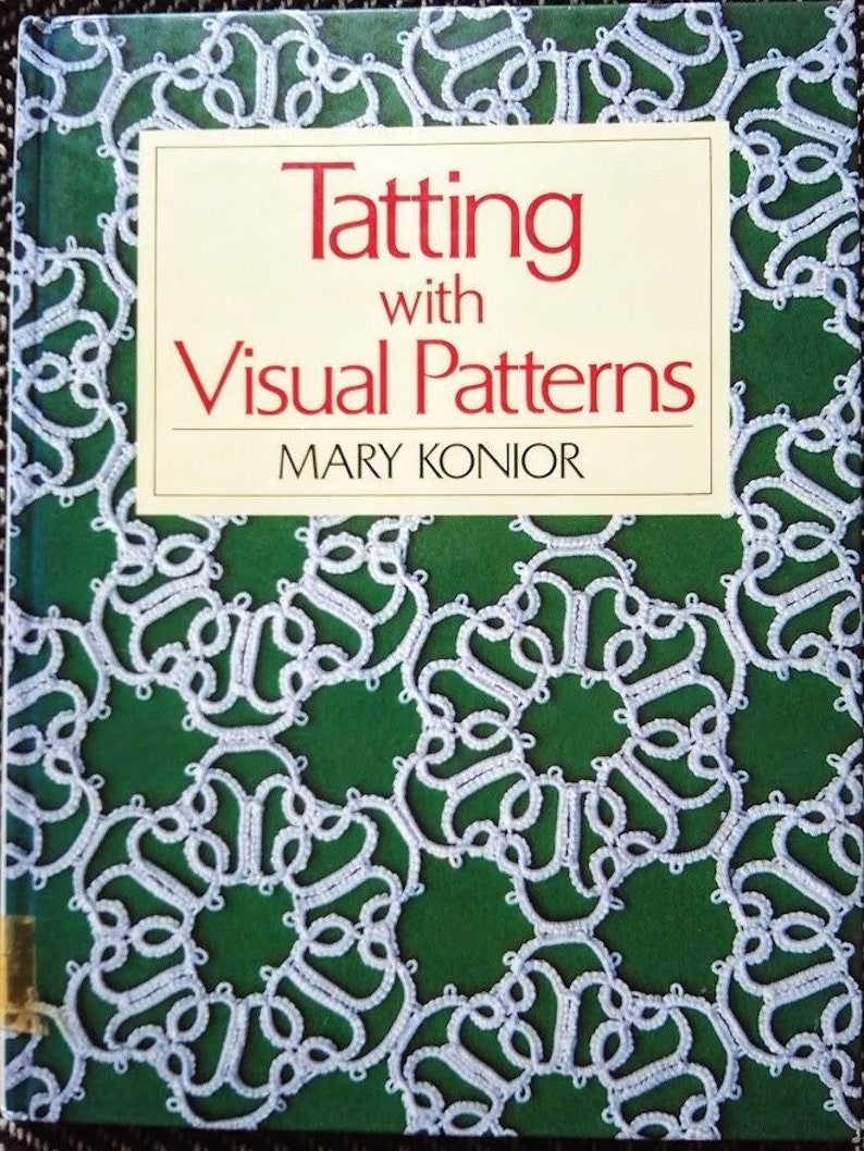 Mary Konior Tatting With Visual Patterns Hardcover Book - Etsy