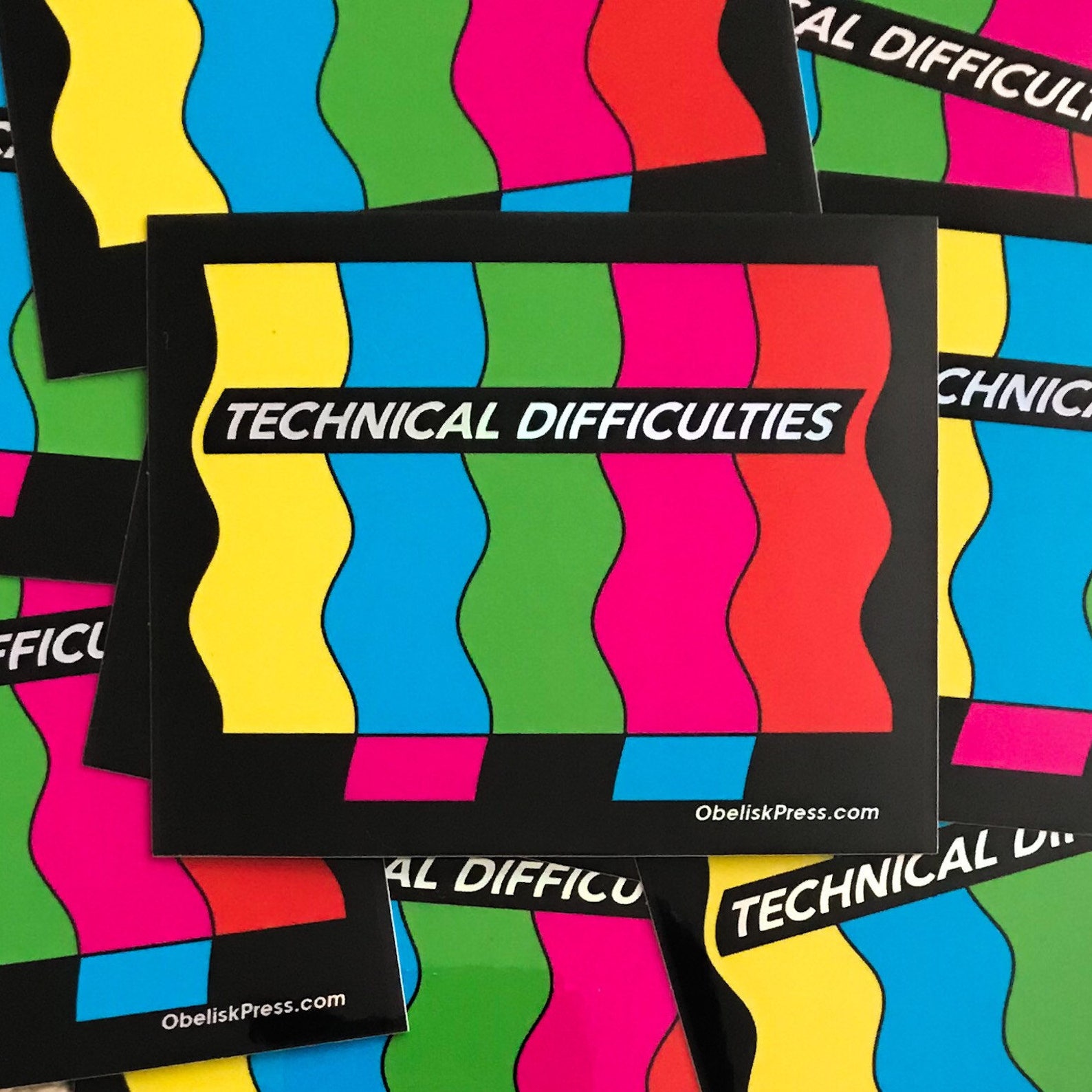 Technical Difficulties Sticker - Etsy