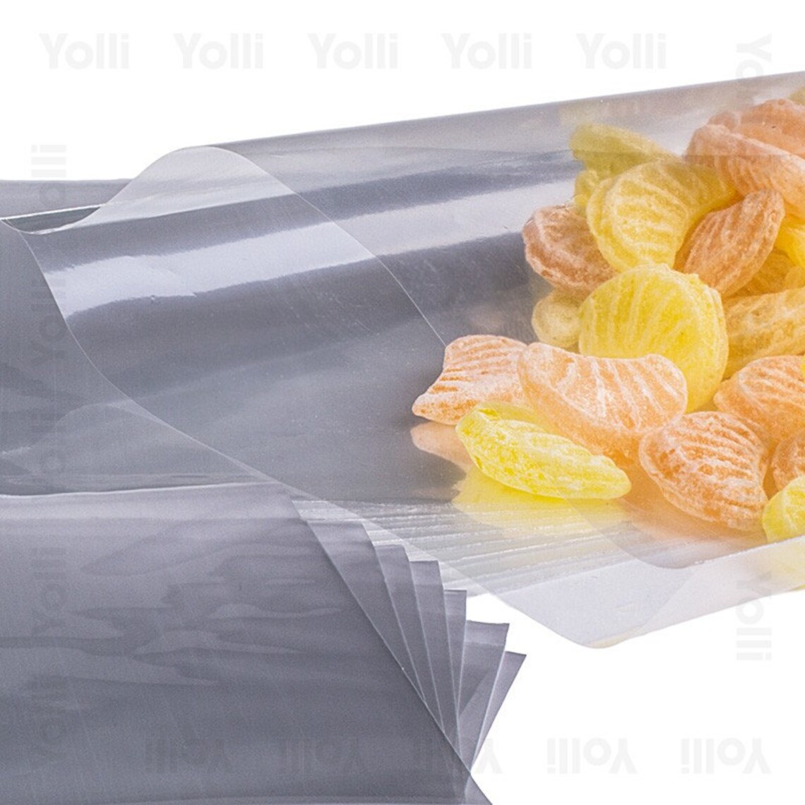 X50 Clear Lollipop Cake Pop Display Bags Cello Cellophane Poly Sweets ...