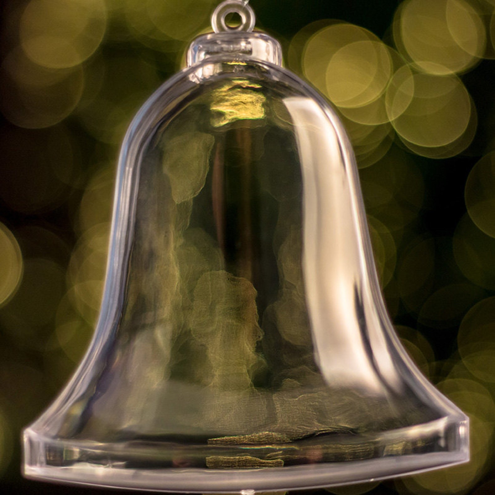 Fillable Bell Shaped Christmas Decoration - Etsy