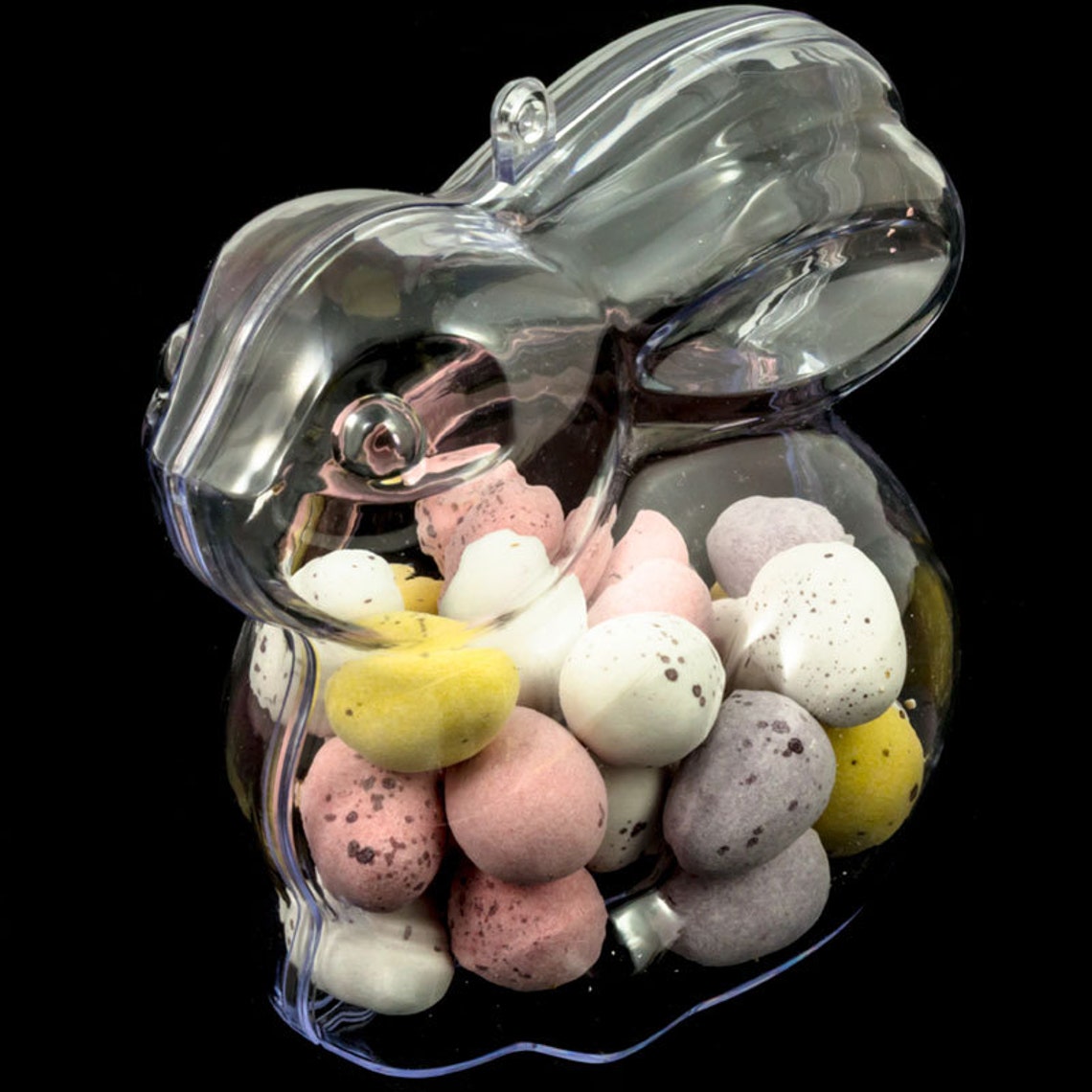 Easter Bunny Fillable Plastic Container Decoration Ornament | Etsy