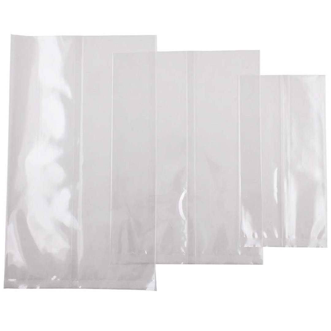 Back Seal Bags X50 (4 X 7.75") 100x200mm Clear Plastic Cello Display ...