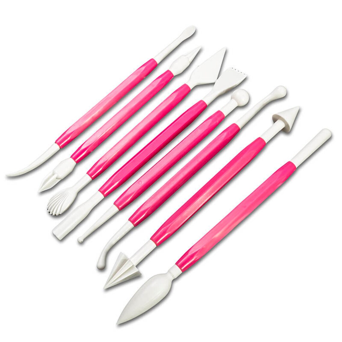 8 Piece Fondant Modelling Tool Set Sugar Craft Cake Decorating Baking ...