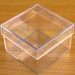 15 X Square Shaped Fillable Transparent Plastic Containers Gift Boxes ...