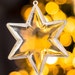 X5 Clear Plastic Star Shaped Christmas Decorations 100mm - Etsy
