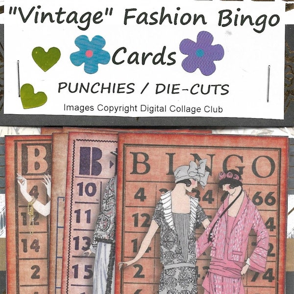 Vintage Bingo Cards - Etsy