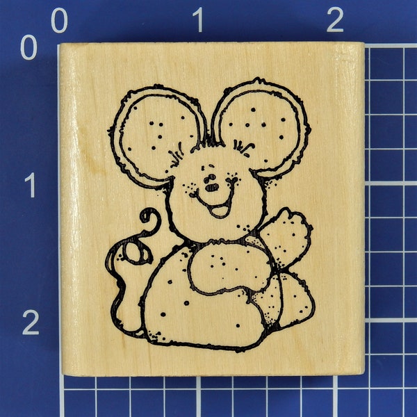 Mouse Rubber Stamp - Etsy