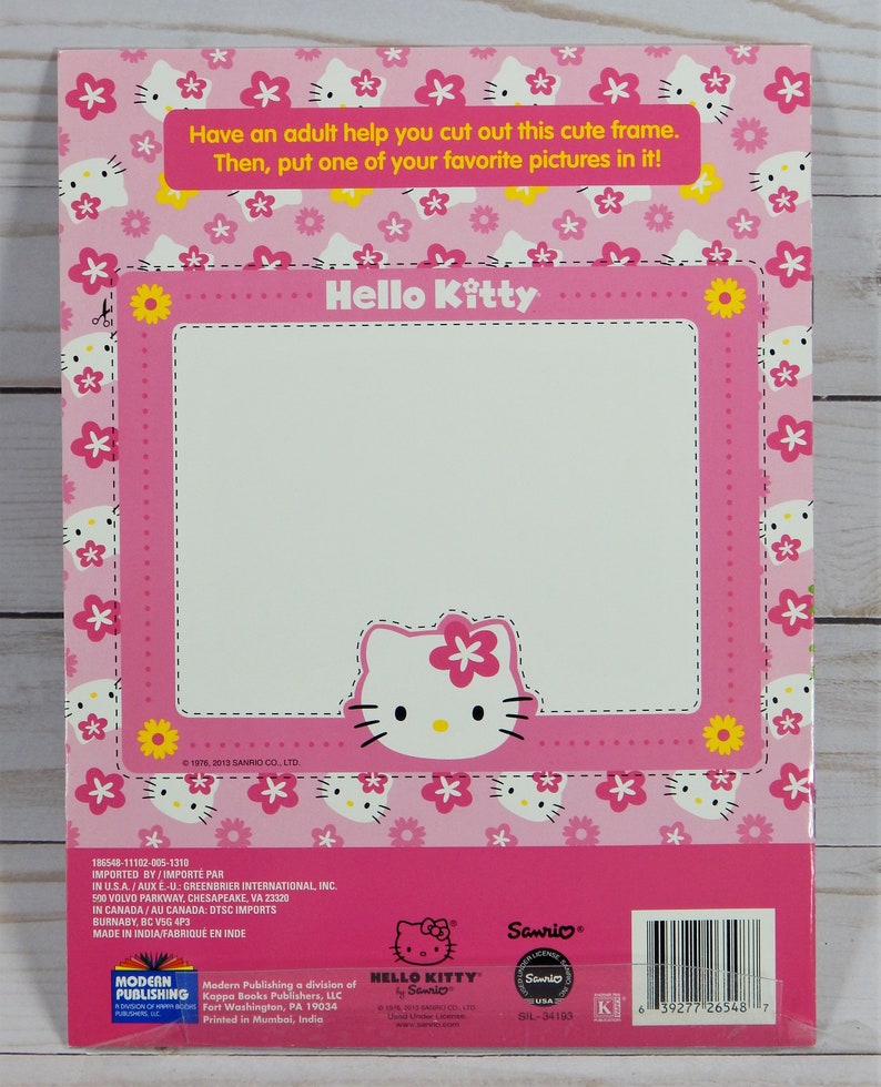 HELLO KITTY: Paint With Water 12 Pages to Paint - Etsy