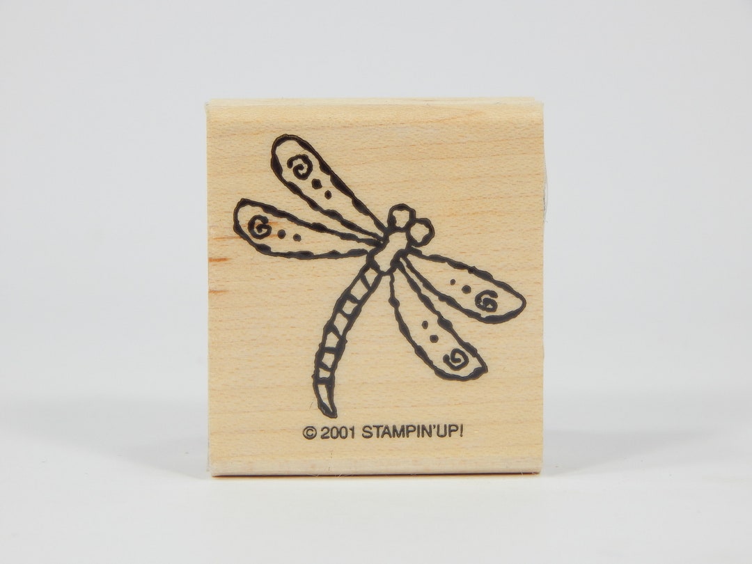 DRAGONFLY, Wood Mounted Rubber Stamp, Stampin' Up! - Etsy