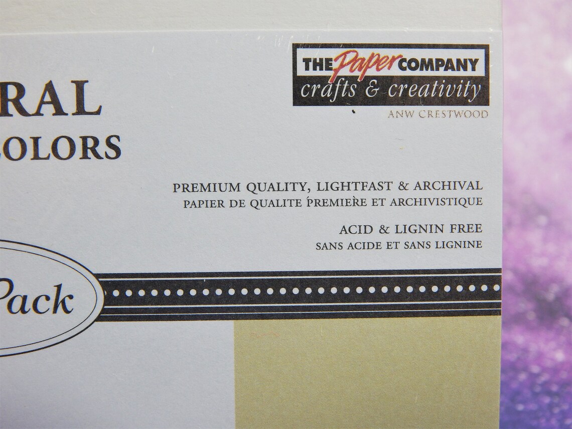 NEUTRAL FASHION COLORS 5.5 X 7.5 Cardstock Paper - Etsy