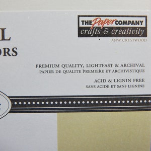 NEUTRAL FASHION COLORS, 5.5 X 7.5 Cardstock Paper - Etsy
