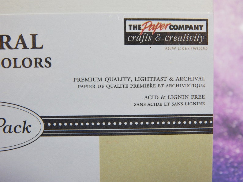 NEUTRAL FASHION COLORS, 5.5 X 7.5 Cardstock Paper - Etsy