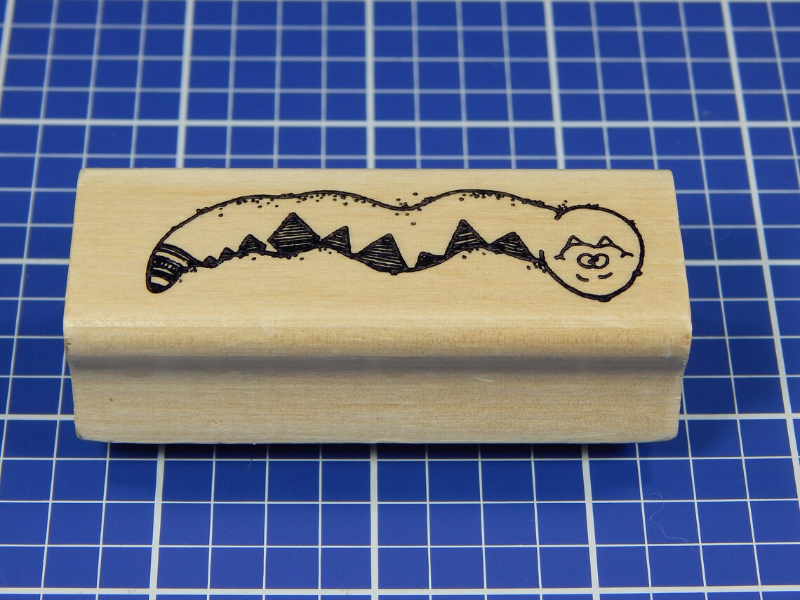 RATTLESNAKE, Mounted Rubber Stamp, Hook's Lines Inkers - Etsy
