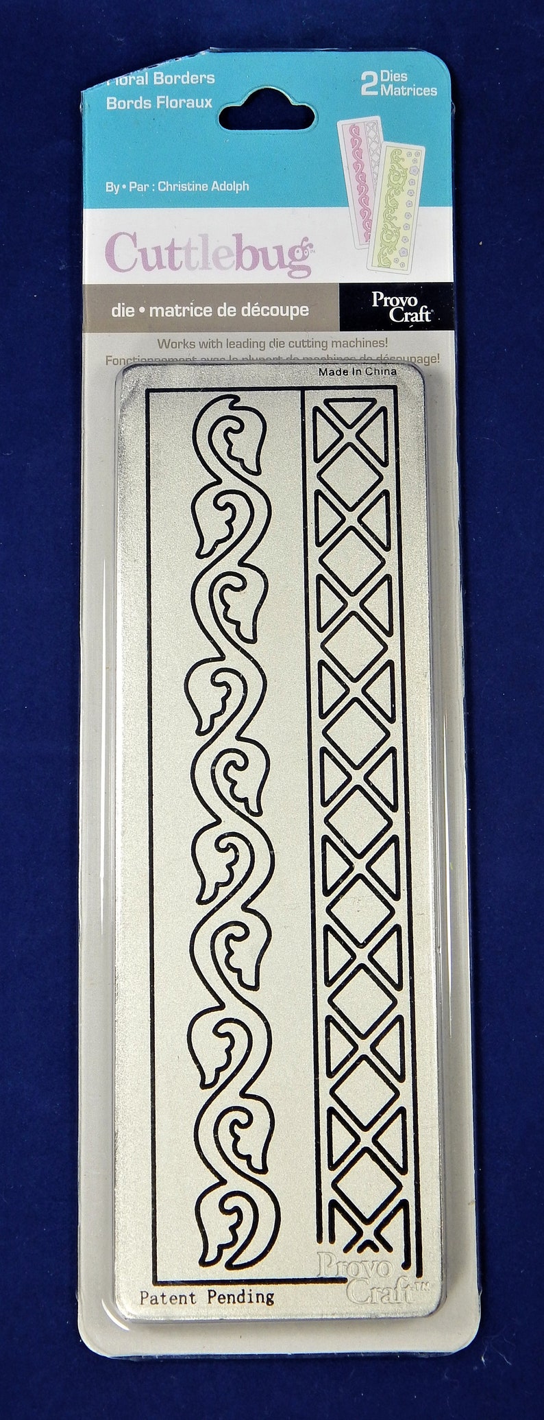 FLORAL BORDERS Two Cuttlebug Dies by Provo Craft - Etsy