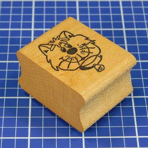 CAT FACE, Rubber Stamp by Stamp Pad Co. - Etsy