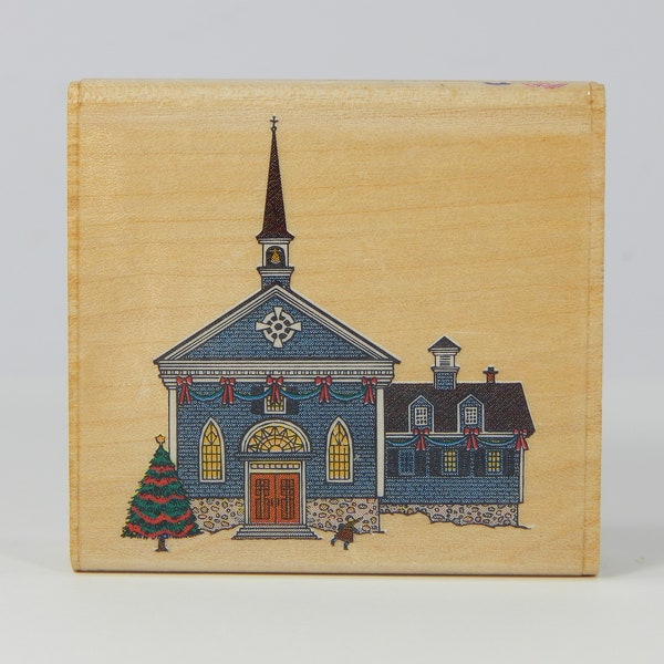 Church Rubber Stamp - Etsy