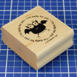 BATTY for YOU, Mounted Rubber Stamp, Stampin' Up! - Etsy