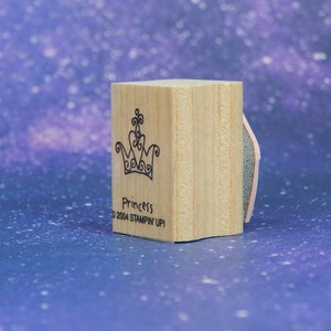 PRINCESS Crown, Mounted Rubber Stamp, Stampin' Up! - Etsy