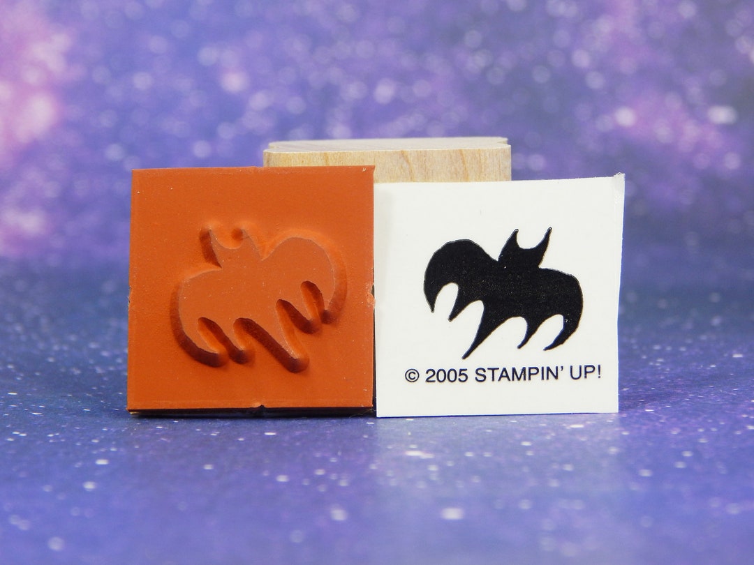 BAT Silhouette, Unmounted Rubber Stamp, Stampin' Up! - Etsy