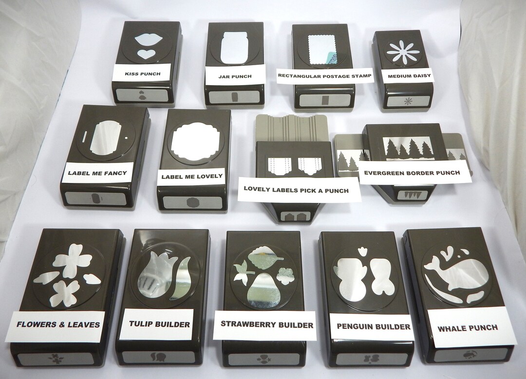 Stampin' Up Paper Crafting PUNCHES, Choose ONE - Etsy