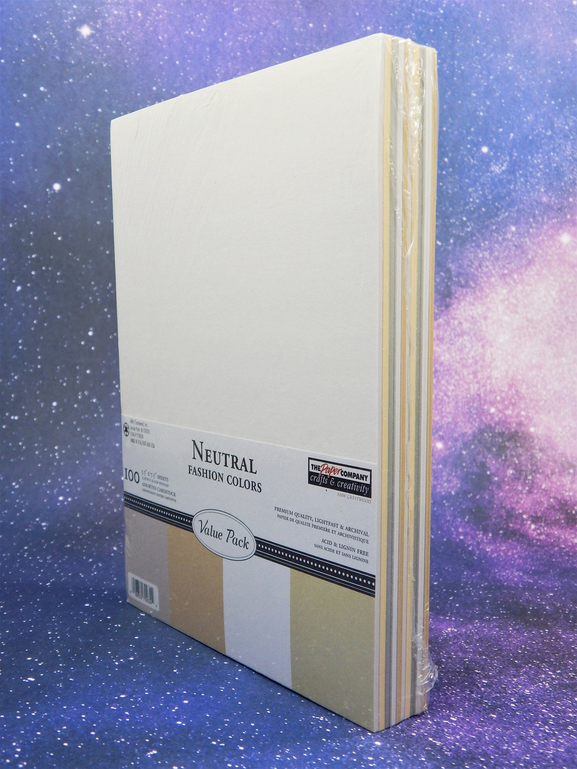 NEUTRAL FASHION COLORS 5.5 X 7.5 Cardstock Paper - Etsy
