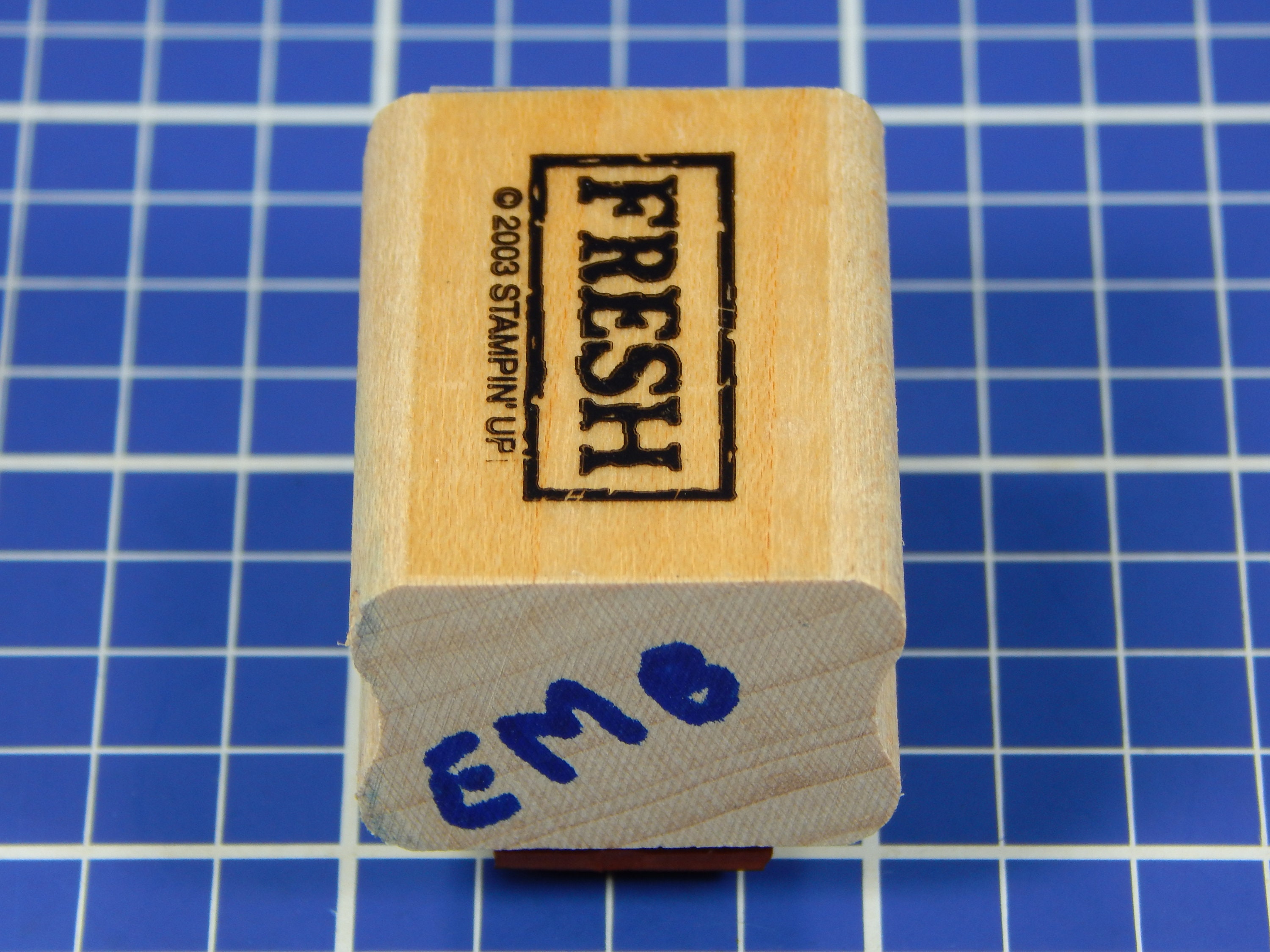 FRESH Wood Mounted Rubber Stamp by Stampin' Up | Etsy