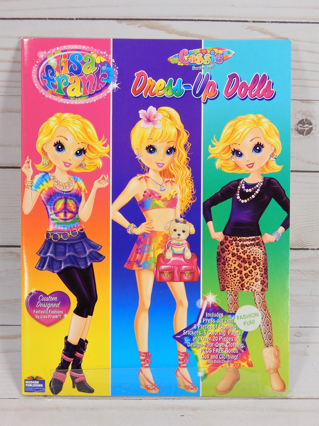 LISA FRANK: Dress up Dolls, Cassie Surfer Girl - Etsy