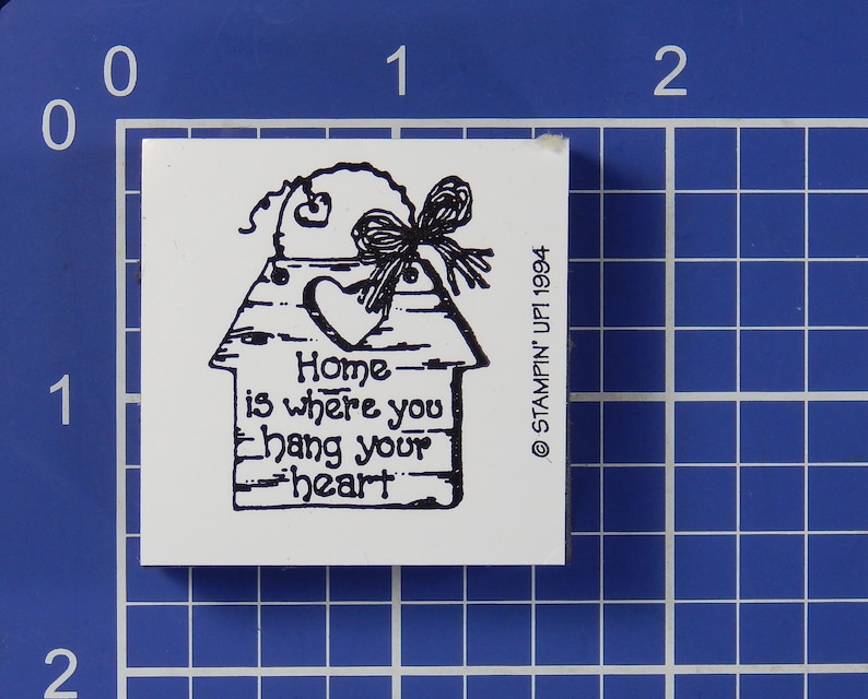 HANG YOUR HEART Rubber Stamp Set by Stampin' Up | Etsy