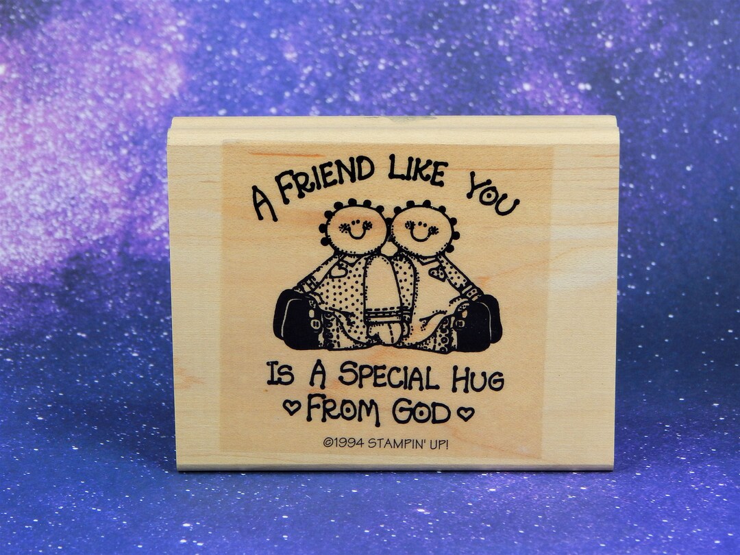 SPECIAL HUG From GOD, Rubber Stamp by Stampin' Up! - Etsy
