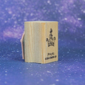 PRINCESS Crown, Mounted Rubber Stamp, Stampin' Up! - Etsy