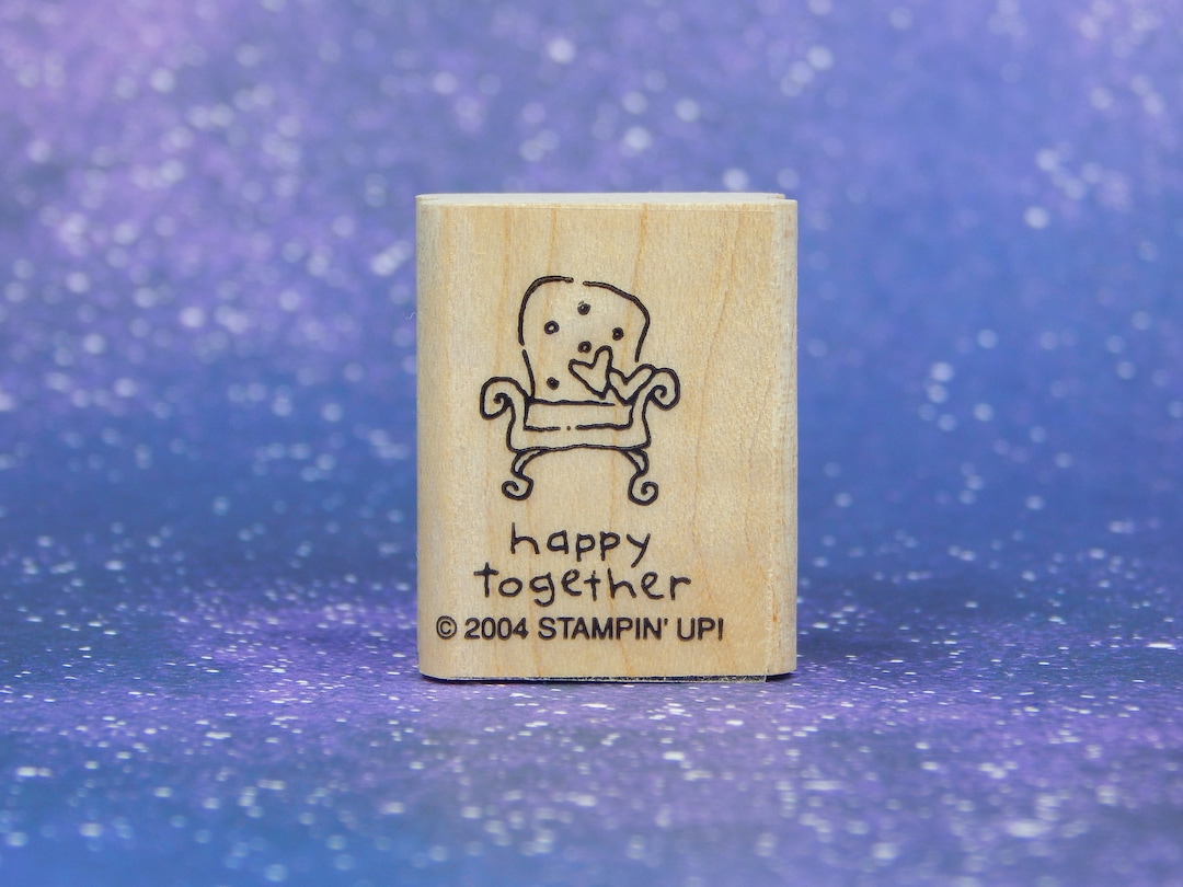 HAPPY TOGETHER, Mounted Rubber Stamp, Stampin' Up! - Etsy