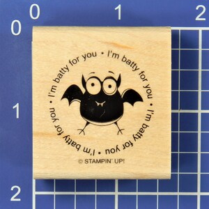 BATTY for YOU, Mounted Rubber Stamp, Stampin' Up! - Etsy