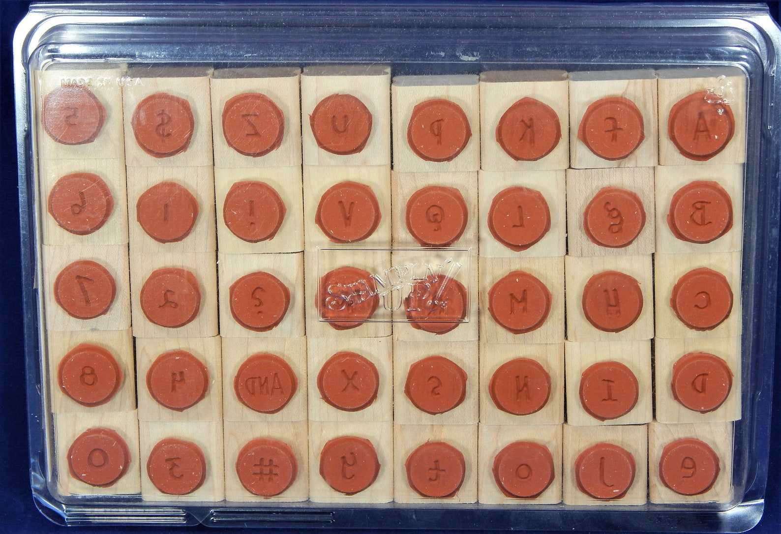 ALPHADOTS and NUMBERS, Rubber Stamps, Stampin' Up! - Etsy
