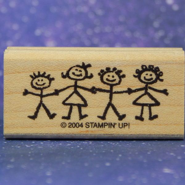 Stick Figure Stamp - Etsy