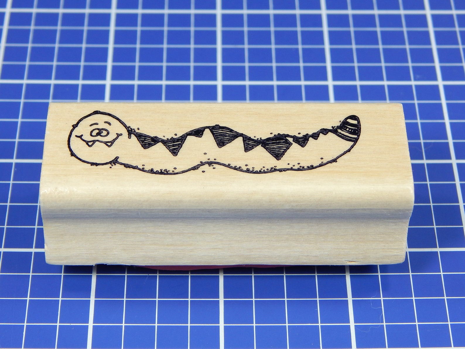 RATTLESNAKE, Mounted Rubber Stamp, Hook's Lines Inkers - Etsy