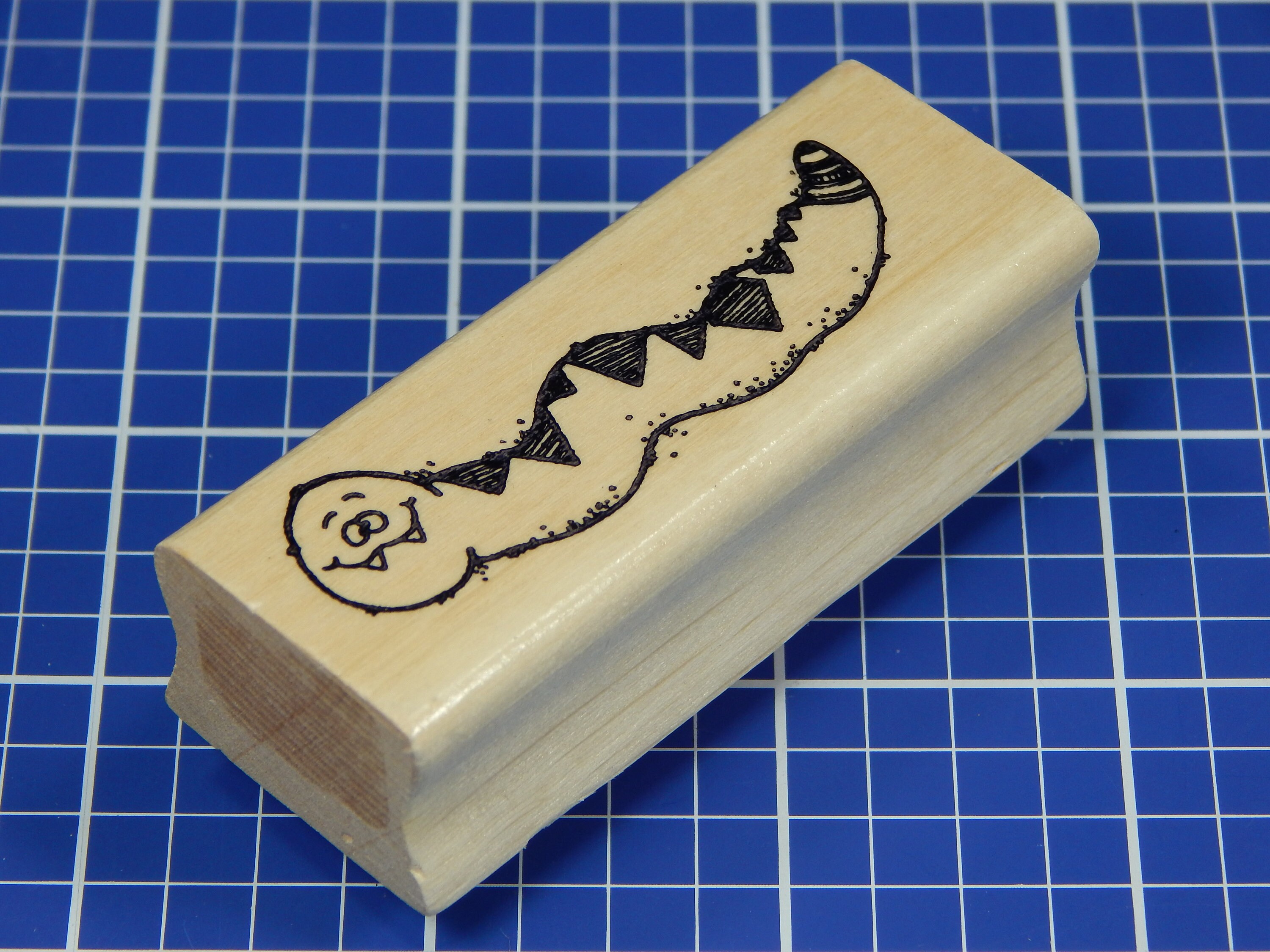 RATTLESNAKE, Mounted Rubber Stamp, Hook's Lines Inkers - Etsy
