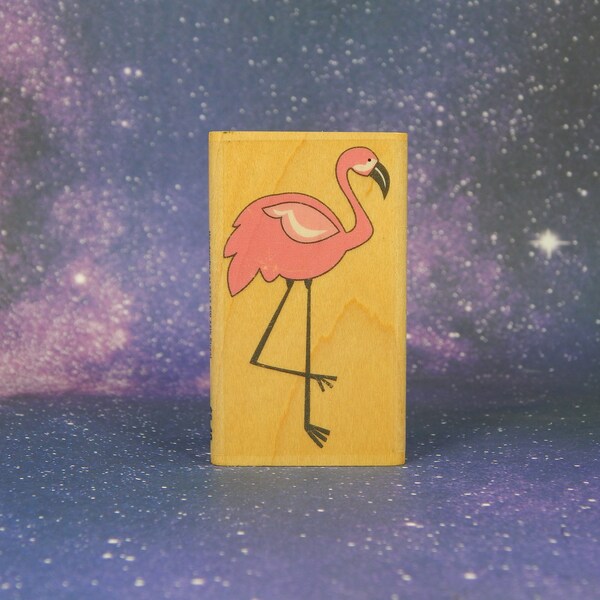 Flamingo Stamp - Etsy