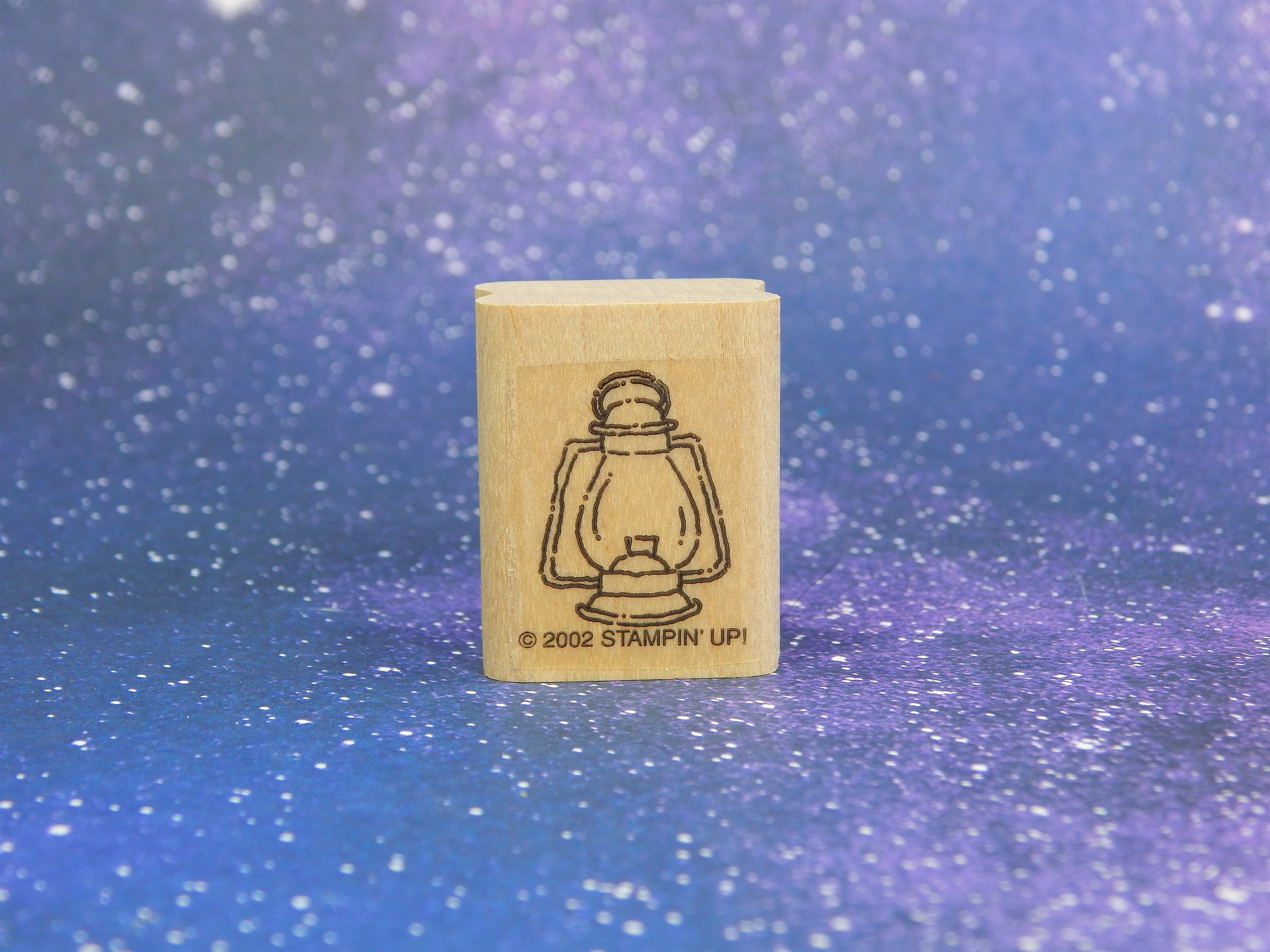 LANTERN Wood Mounted Rubber Stamp by Stampin' Up | Etsy