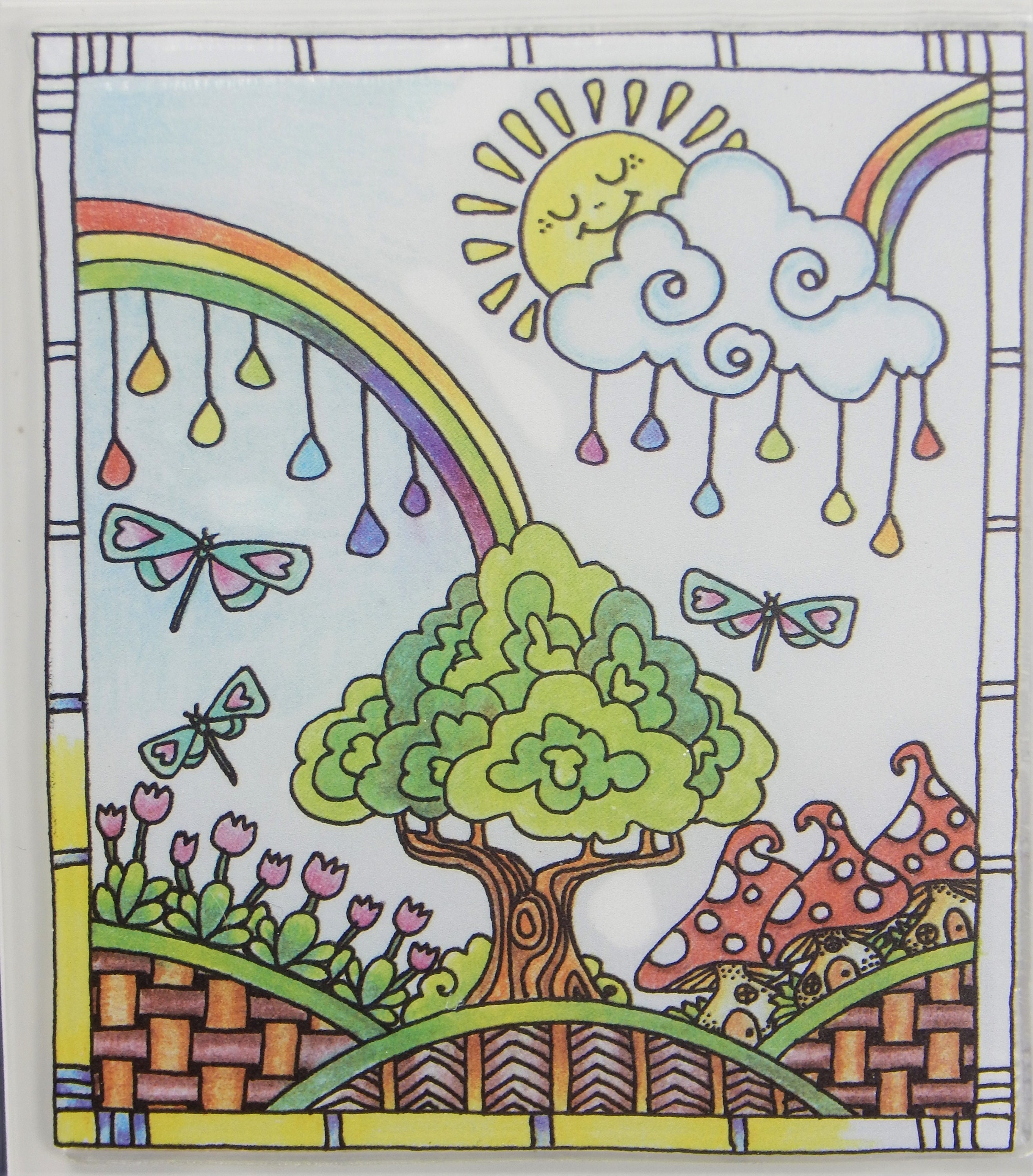 COLORING CLEAR STAMPS, by Hampton Art - Etsy