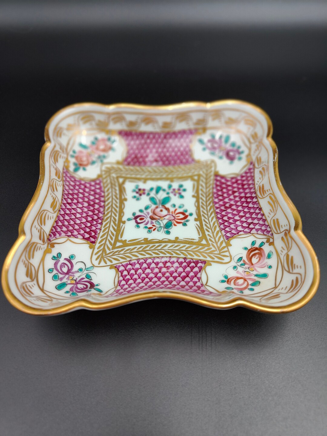 A Fine Square Serving Dish, Samson, France - Etsy