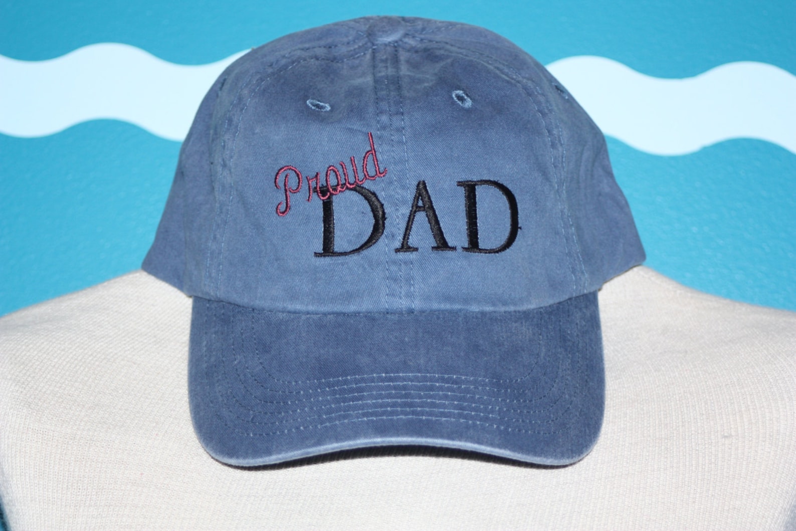 Dad Baseball Cap - Proud Dad Ball Cap- Embroidered Dad Baseball Cap ...