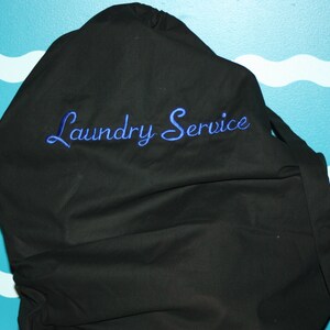 Laundry Bag Embroidered Laundry Service Bag Wedding Gift Hamper ...