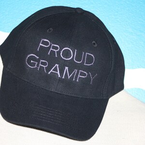 Proud Grampy Custom Baseball Cap - Custom Grampy Baseball Hat ...