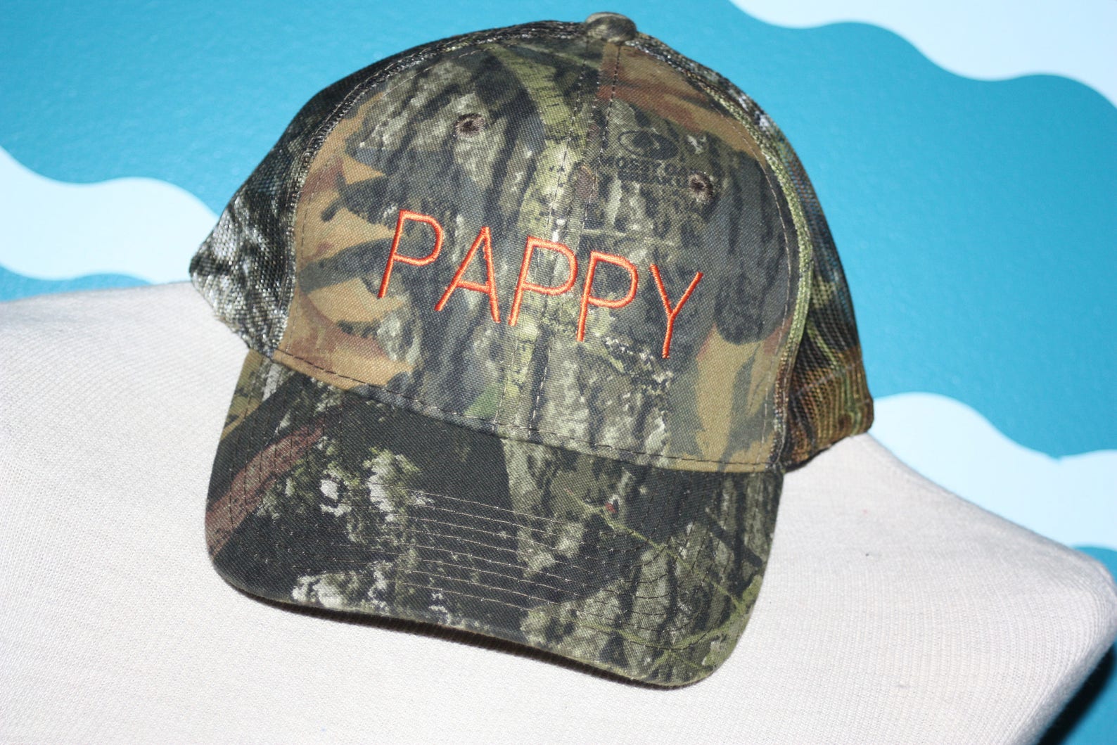 Pappy Baseball Cap Custom Camo Ball Cap Custom Gift Gift | Etsy