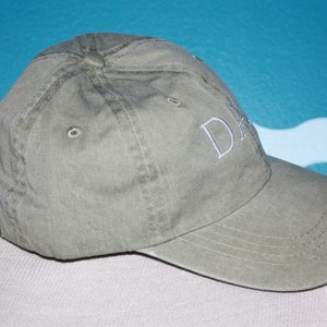 DAD Baseball Cap - Embroidered Ball Cap - All Caps Dad Ball Cap ...