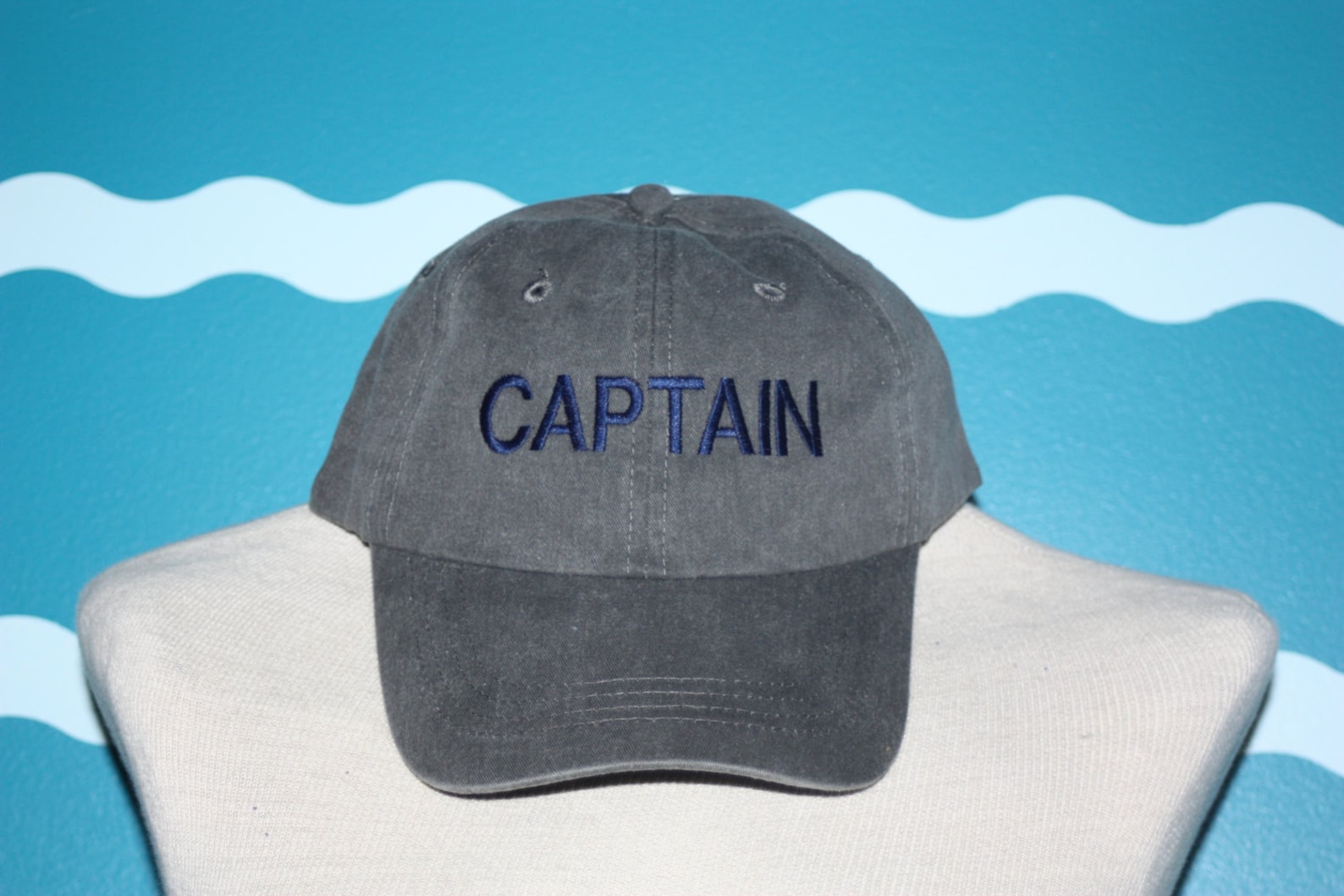 Custom Baseball Cap Captain Embroidered Baseball Cap Great - Etsy