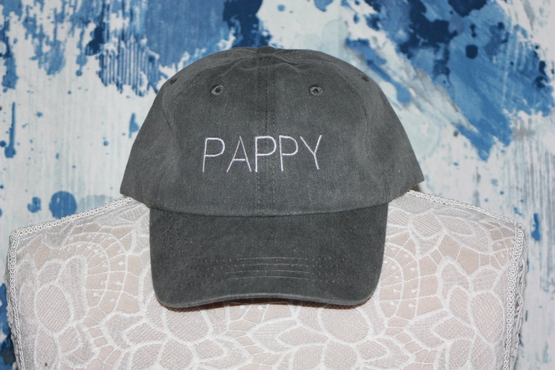 Pappy Embroidered Baseball Cap - Custom Ball Cap - Custom Gift - Gift ...