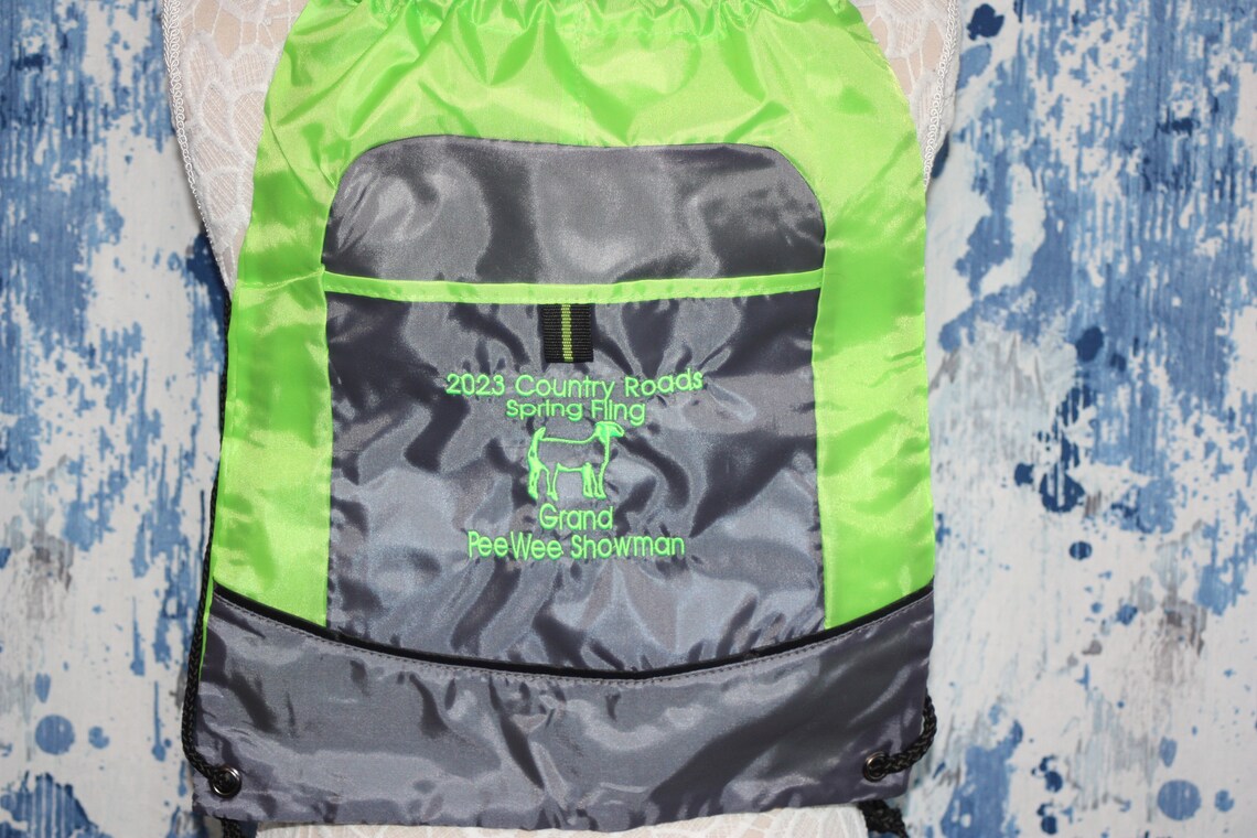 Livestock Show Award - Barn Prize - Embroidered Gift - Stock Show Award ...
