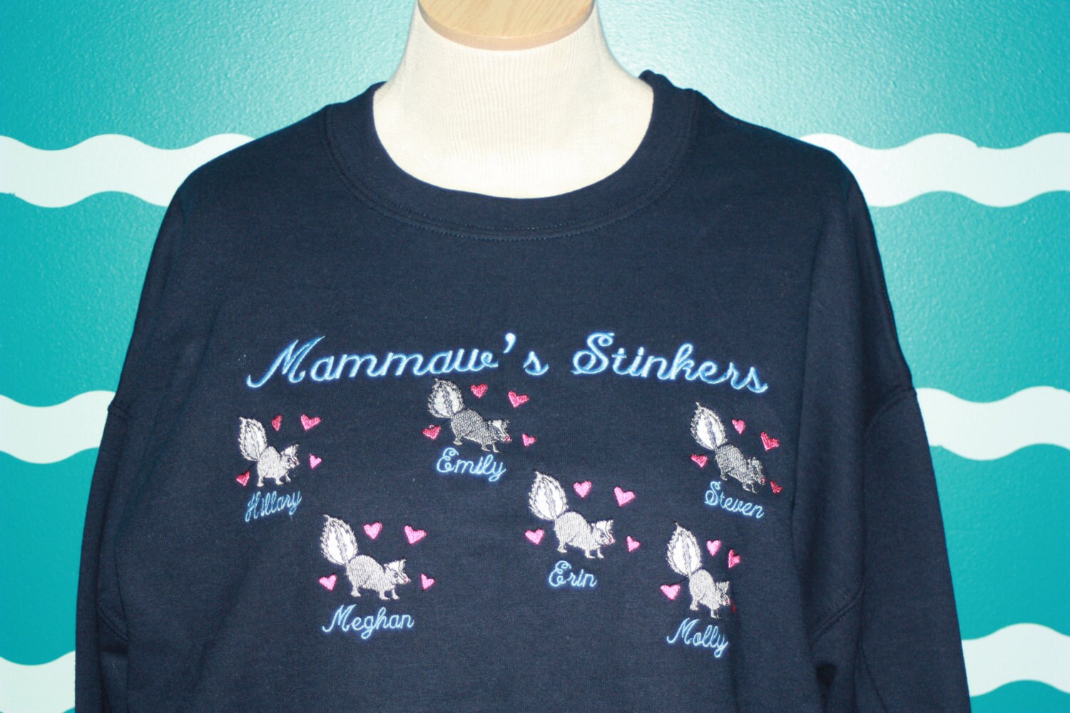 Grandparent Sweatshirt Grandma Sweatshirt Mammaw's | Etsy