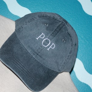 Pop Baseball Hat - Pop Ball Cap - Baby Announcement Gift - New Pop ...